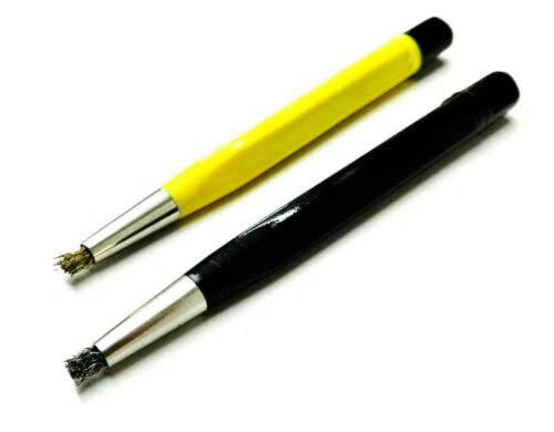 Amazon.com: Set of 2 Scratch Brush Pen Style with Retractable Bristles ...