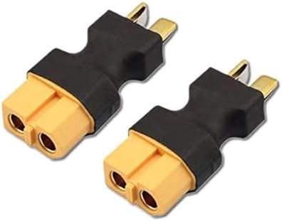 2X Stück Premium Adapter Set XT60 Female auf T-Stecker T-Dean T ...