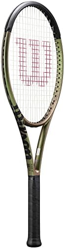 Wilson Blade 100L V8 Tennis Racquet - Strung With Syn Gut Racket String ...