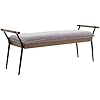 Amazon.com - HEAH-YO Modern Dining Bench, 51 Inches Entryway Bench with ...