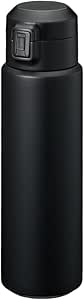 Amazon｜トレードワークス(Trade Works) ワンタッチ サーモボトル 保冷 保温 真空 断熱 ブラック 500ml Zalatto TS-1815-009｜水筒・マグボトル ...