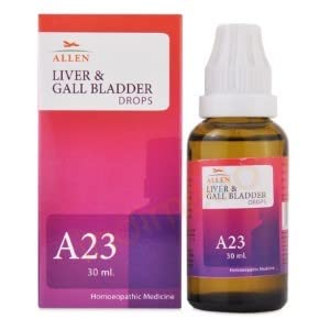 Buy Allen A23 Liver And Gall Bladder Drop - 30 ML |Pack Of 1| Online at ...
