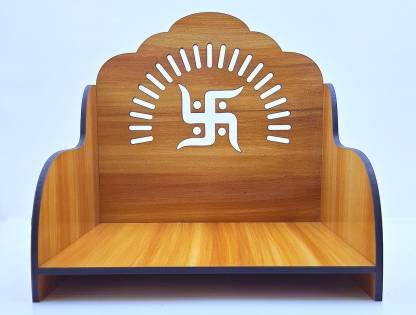 Prashant Kirana Store Premium Wooden Temple for Home, Office, Decor_22 ...