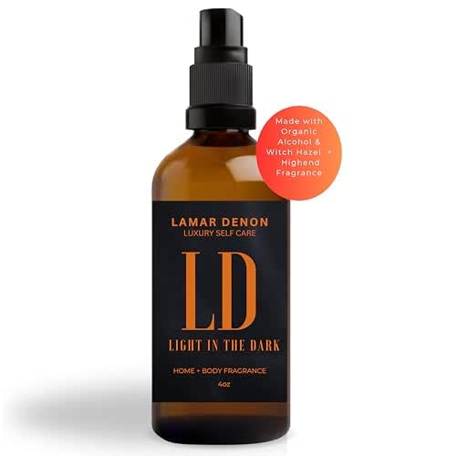 Amazon.com: Lamar Denon Light In The Dark Luxury Room Spray, Made with Organic Witch Hazel and ...