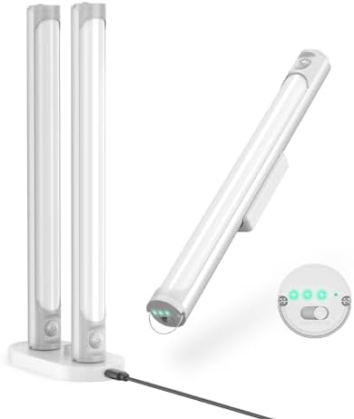 Goodea Motion Sensor Light Indoor, Closet Lights with Power Display ...