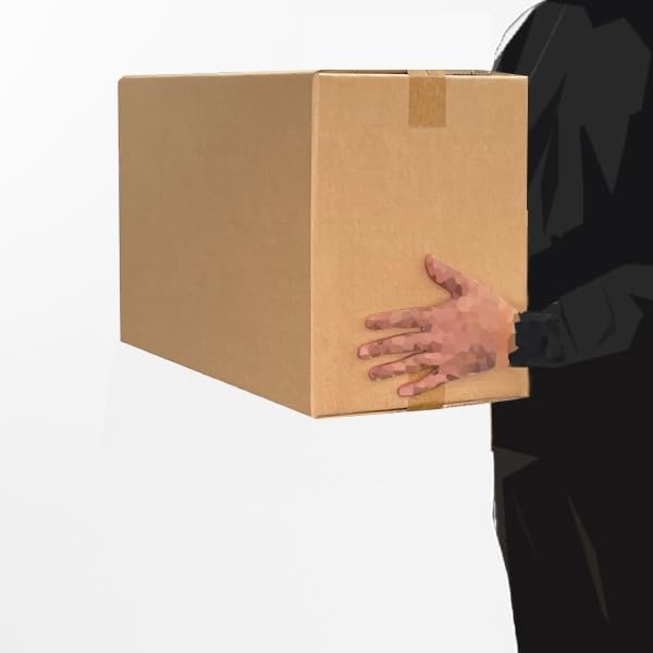 10 BDCM1 60cm x 30cm x 40cm Large Extra Strong DOUBLE WALL Cardboard ...