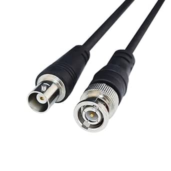 YSJJZRL BNC Male to BNC Female Plug Adapter CCTV Extension Coaxial Line Cable for Antenna, RF ...