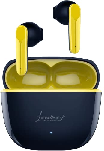 LANDMARK LM BH123 in-Ear True Wireless Earbuds with 30Hrs Playtime, Big ...