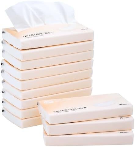 Amazon.com: Car Tissue Refills 600 Sheets Facial Tissues Refills for ...