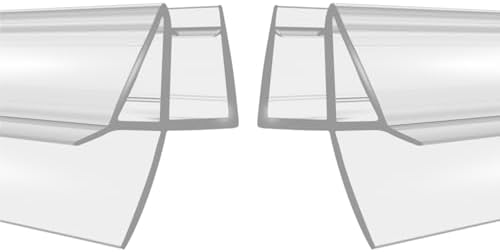 2-Pack Shower Door Bottom Seal (1/4'' X 39'') Glass Shower Door Seal ...