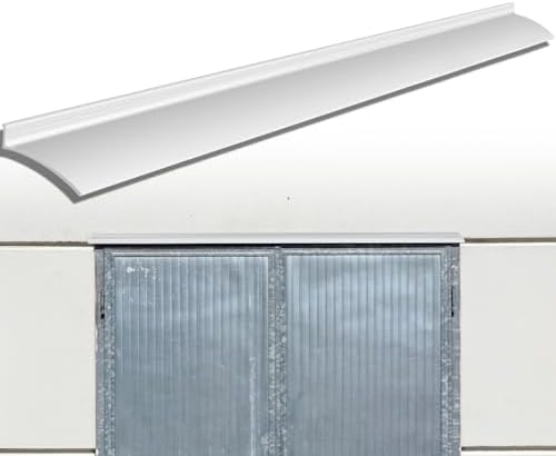 Amazon.com: Hicarer 1 Pcs 40 Inch Door Drip Cap Anodized Aluminum ...