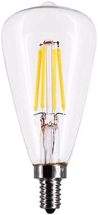 Bulbright 1PACK LED Filament Bulb ST48-4W LED Light Filament Bulb, E12 ...