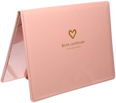 Amazon.com : STOBOK Birth Certificate Cover & Holder - Leather ...