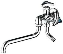 Amazon.co.jp: KVK 二口自在水栓 K21J-JAN : DIY・工具・ガーデン