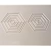 Amazon.com : Multi Hexagon Router Template,1" - 8" Hexagon Nested Quilt ...