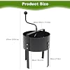 Amazon.com : Inracity Rotary Soil Sifter Compost Sieve with Gloves and ...