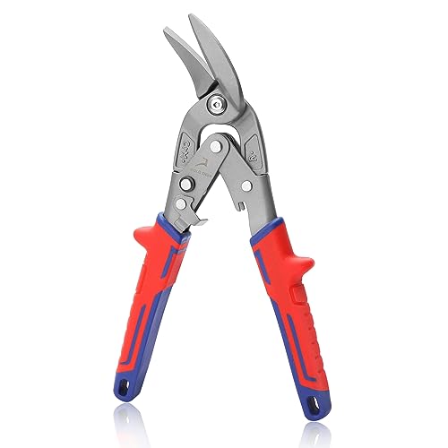 GOLD DEER Right Cut Heavy-Duty Aviation Snips Offset Aviation Snip ...