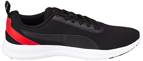 Buy Puma Mens Zelus, Black-High Risk Red-White, Sneaker - 6UK (39356201 ...
