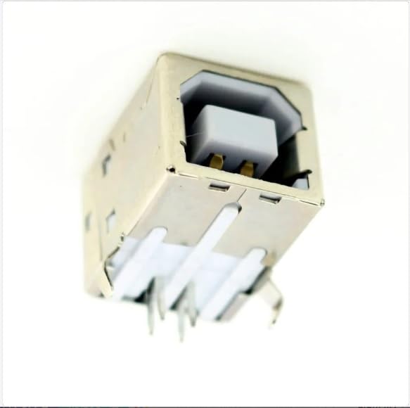 BTSTECH USB 2.0 Type B Female Port, 4 Pin 90 Degree, PCB Mount : Amazon ...