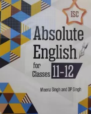 S.CHAND ISC Absolute Enaglish for classes 11-12 : Amazon.in: Books