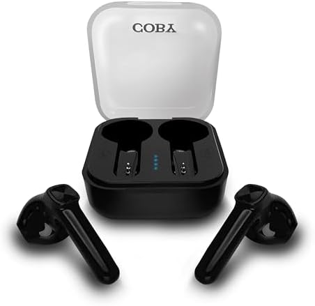 Amazon.com: Coby Sweat-Resistant True Wireless Earbuds, Noise-Isolating ...