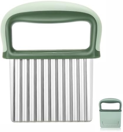 Amazon.com: HIC Kitchen Crinkle-Cut Wave Slicer French Fry Vegetable ...