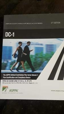 Plan Qualification and Compliance Basics (DC-1: The ASPPA Defined ...