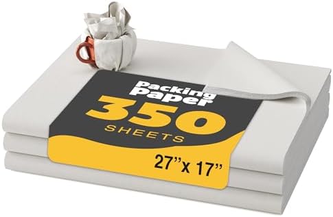 Bryco Goods Newsprint Packing Paper Sheets for Moving - 20 lbs - 640 ...