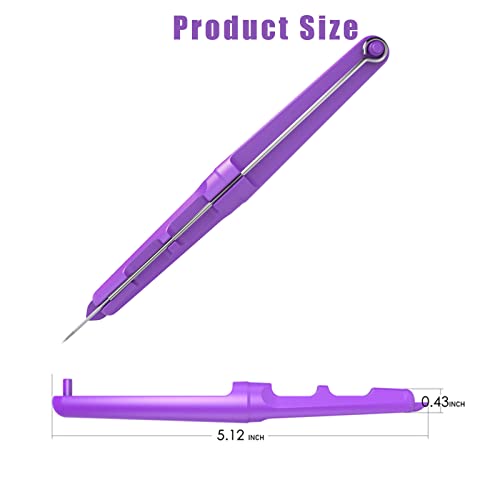 POME Hand Poke Tattoo kit,10pcs Tattoo Needles 30ml Black Tattoo Inks ...