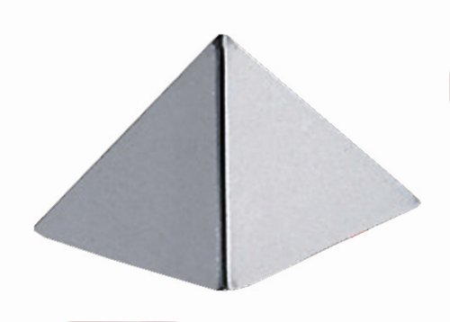 Pyramid Mold Perfectly Shaped Stainless Steel 4-3/4" (Bottom) X 3-1/2 ...