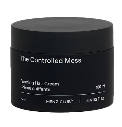 Amazon.com : Menzclub Men’s Forming Cream ‘The Controlled Mess’ Hair ...