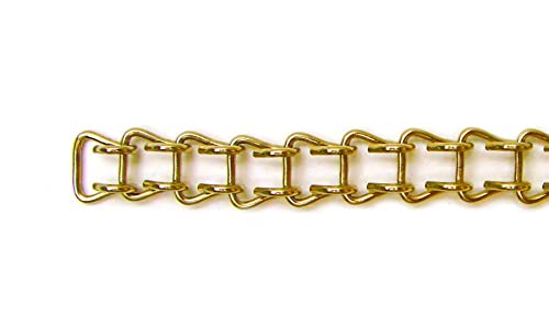 Amazon.com: Brass Plated Stainless Steel Ladder Chain - 10ft. (17810 ...