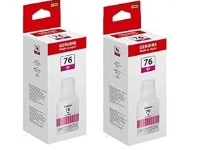 76 Magenta Twin Ink Bottles Compatible with Canon Printer/Inks ...