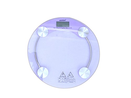 Bathroom Weighing Scale Round Type 180 kg pack of 1 : Amazon.in: Health ...
