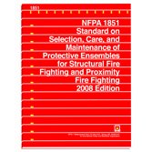 NFPA 1851: Standard on Selection, Care, and Maintenance of Protective ...