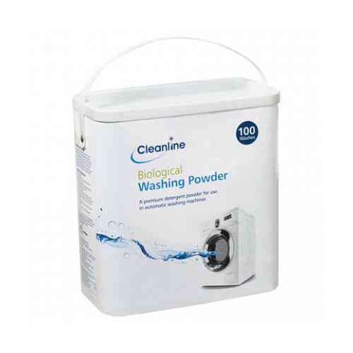 Cleanline 032065 Biological Washing Powder, 100 Washes : Amazon.co.uk ...