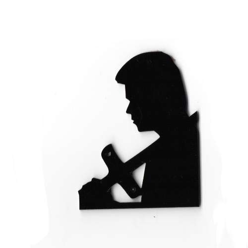 The Logo Man Acrylic Thalapathy Vijay 3D Car Bike Sticker, 2.16 x 2.75 ...