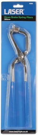 Amazon.com: Laser 6282 Drum Brake Spring Pliers, Blue, 300mm : Automotive