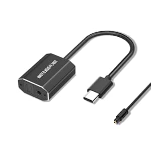 USB C to SPDIF Output Adapter & 3.5mm Audio Splitter Converter, Type C ...
