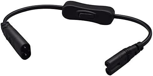 Amazon.com: Strhowill (1ft/0.3m) C8 to C7 with Switch Extension Cable ...