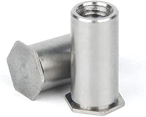 Amazon.com: WAAZI Tornillos industriales de acero inoxidable 304, tornillo de remachado de ...