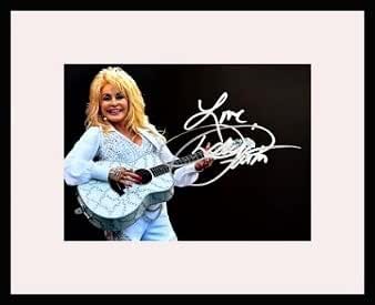 Framed Dolly Parton Autograph with Certificate of Authenticity at ...