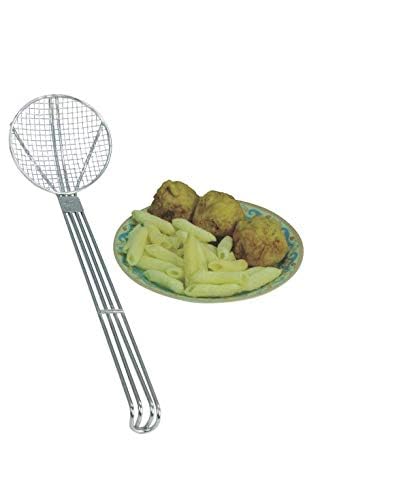 Buy KMW Stainless Steel Wire Skimmer, 22 cm Dia, 46 cm Handle, Medium I ...