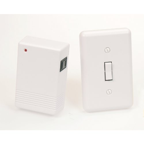 Amertac Wireless Remote Control Wall Mounted Switch & Plug-In Receiver ...