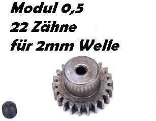 Amazon.com: Thunder Tiger PD7266 Pinion Gear 22T KT8 : Toys & Games
