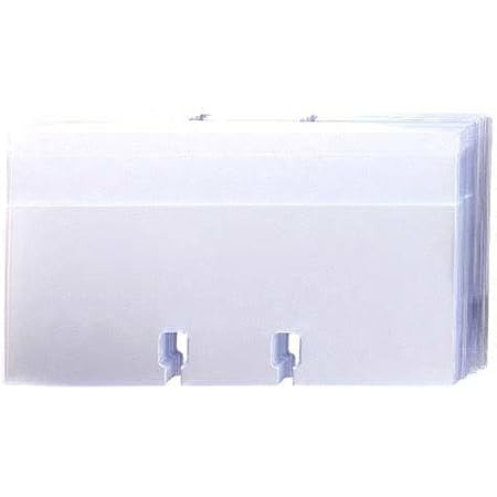 Amazon.com : Rolodex 67683 Card Protectors, for 3x5 Rotary Cards, Clear ...