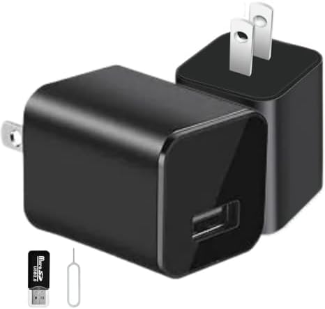 Amazon.com : WiFi USB Charger Hidden Camera Indoor Spy Camera 5 Port ...