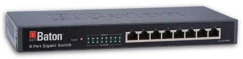 iBall Baton iB-LDS108G 8-Port 10/100/1000M Gigabit Switch - Buy iBall ...