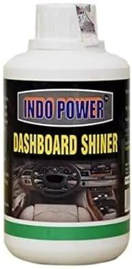 INDOPOWER Dashboard Shine with cleaners & silicone Restore Gloss on, and shiner dull dashboards ...