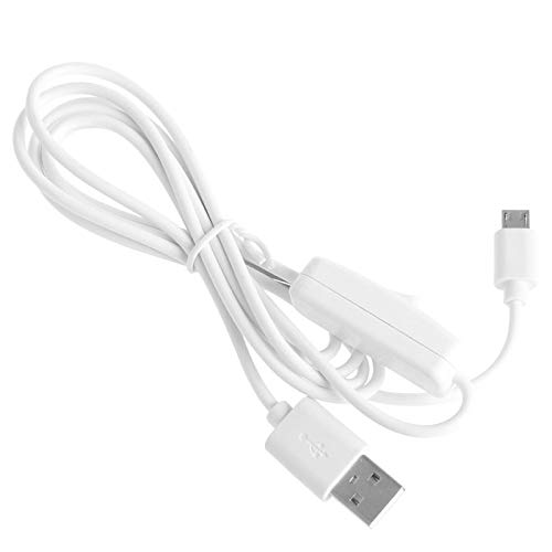 Amazon.com: SAUJNN 1Pc USB to Micro USB Power Switch Cord with On/Off ...